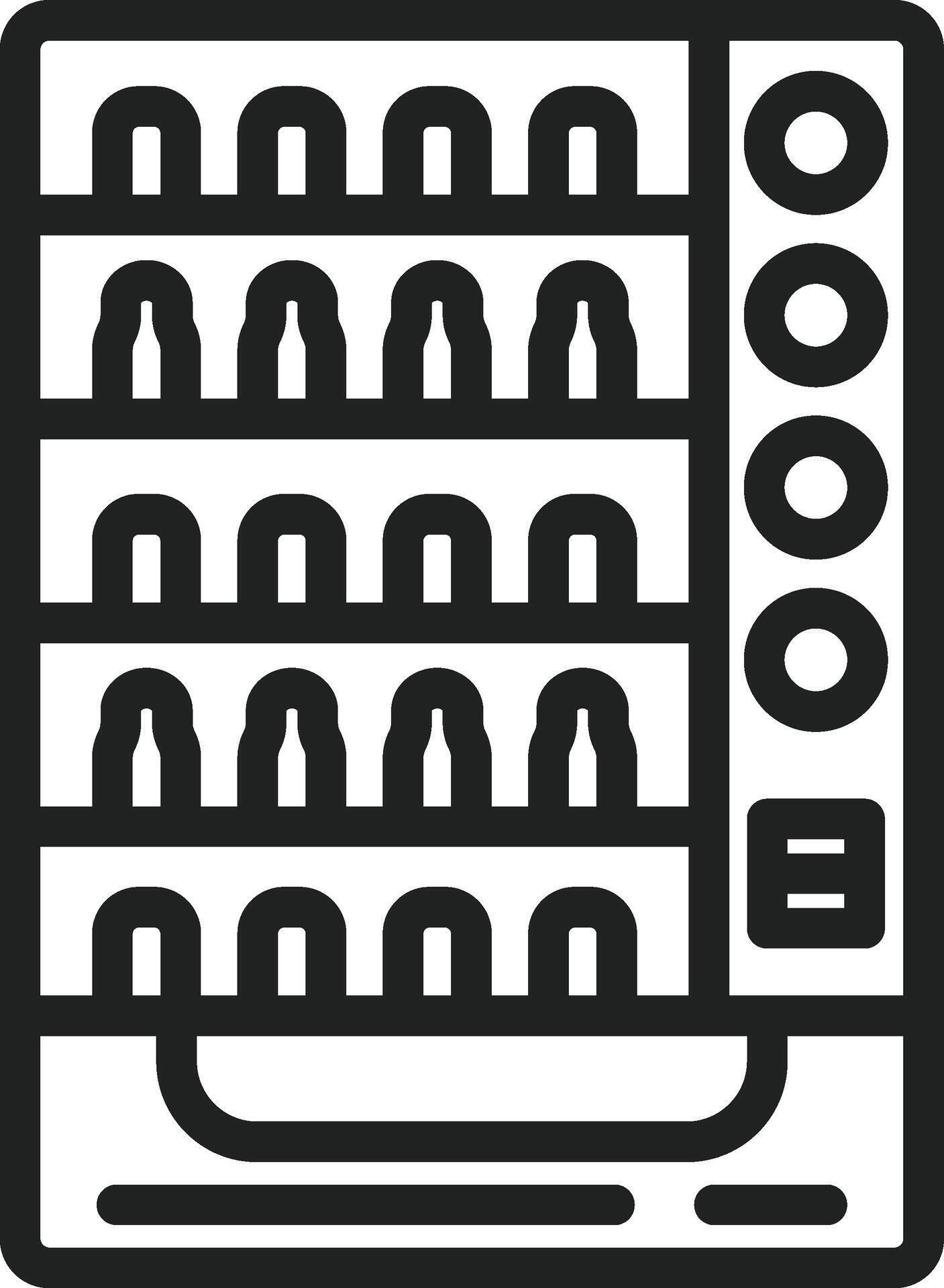 Vending Machine icon vector image. Suitable for mobile apps, web apps and print media. 49208999 ...