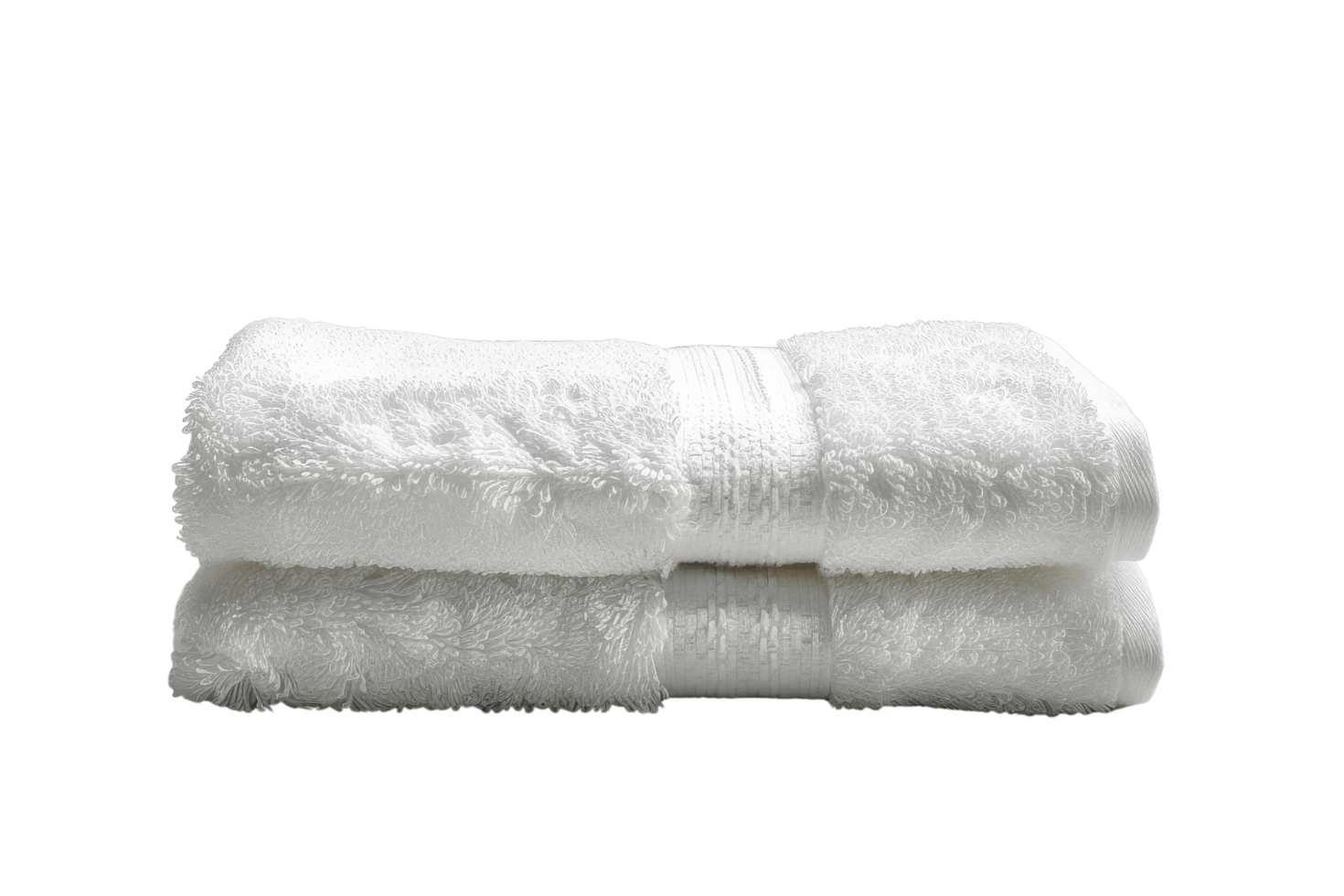 Folded White Towels 49216471 PNG