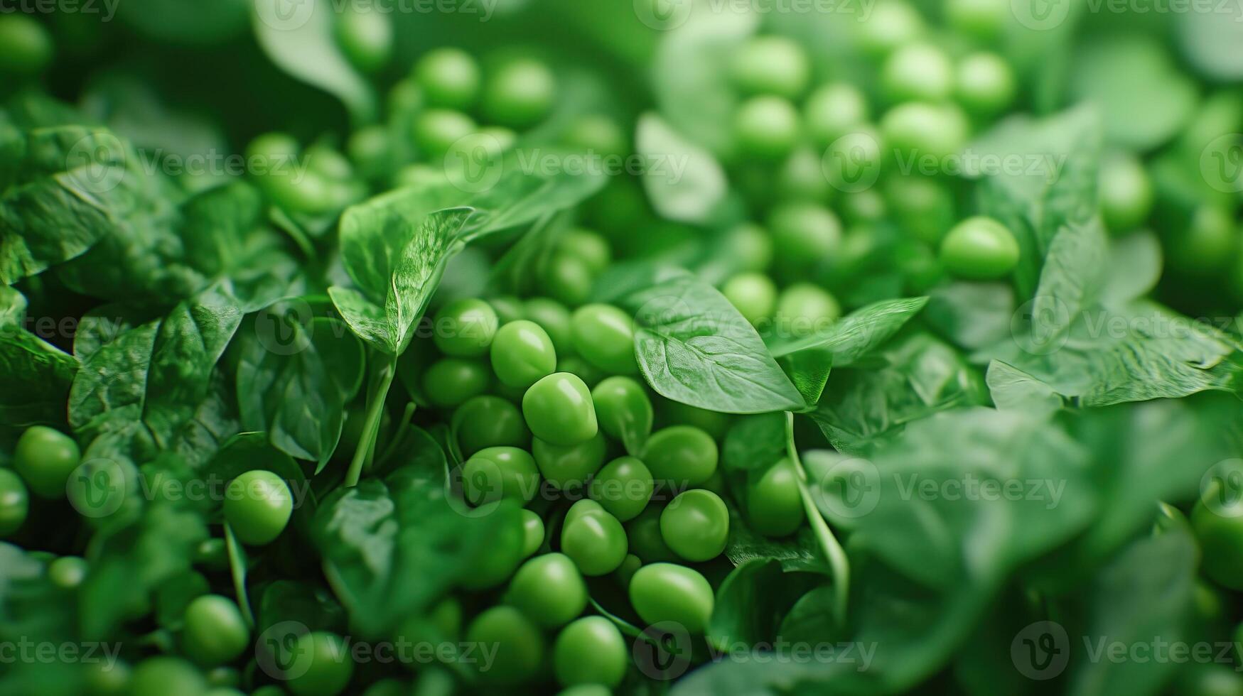 Fresh Green Peas and Leaves Texture 49218775 Stock Photo at Vecteezy