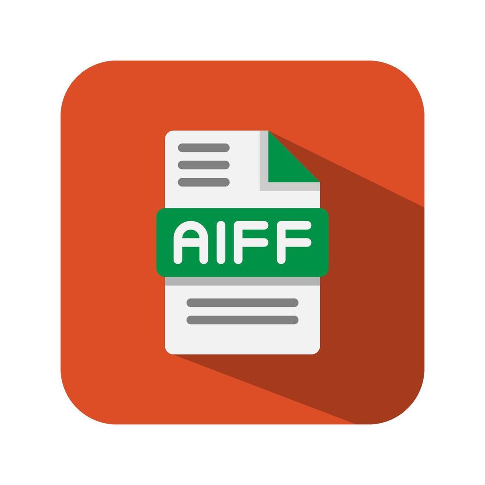 Aiff file format audio icons. extension document files icon. 49223643 Vector Art at Vecteezy