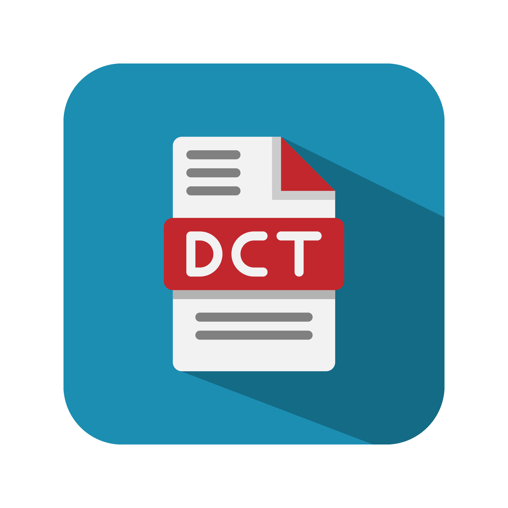 Dct audio file flat icons, extension, document, file type, format ... Dct audio file flat icons, extension, document, file type, format ...