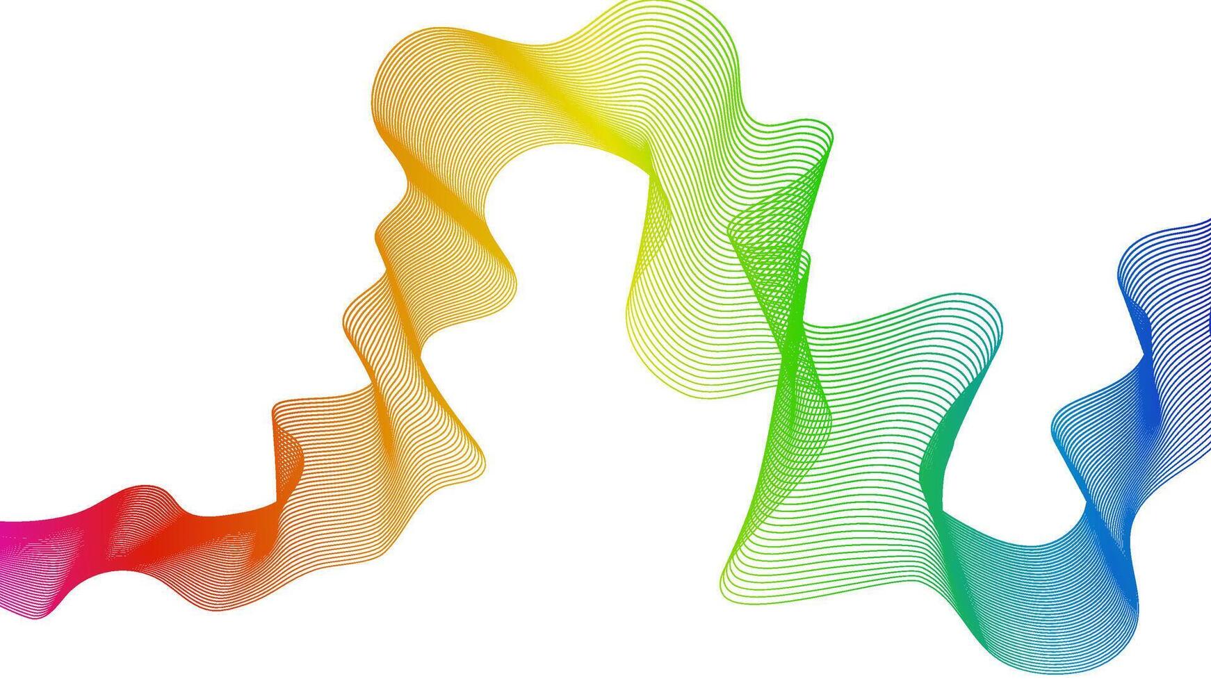 Abstract backdrop with wave gradient lines 49229497 Vector Art at Vecteezy