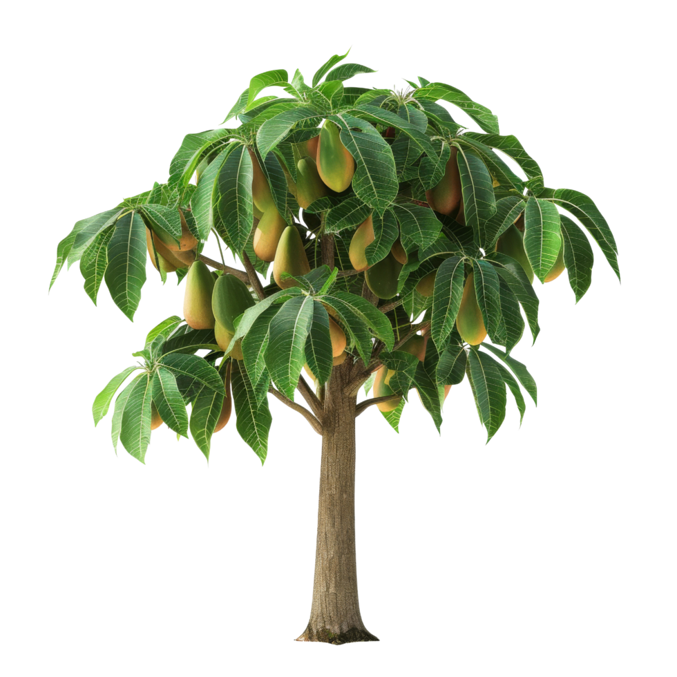 Mango Tree With Ripe Fruit 49239093 Png