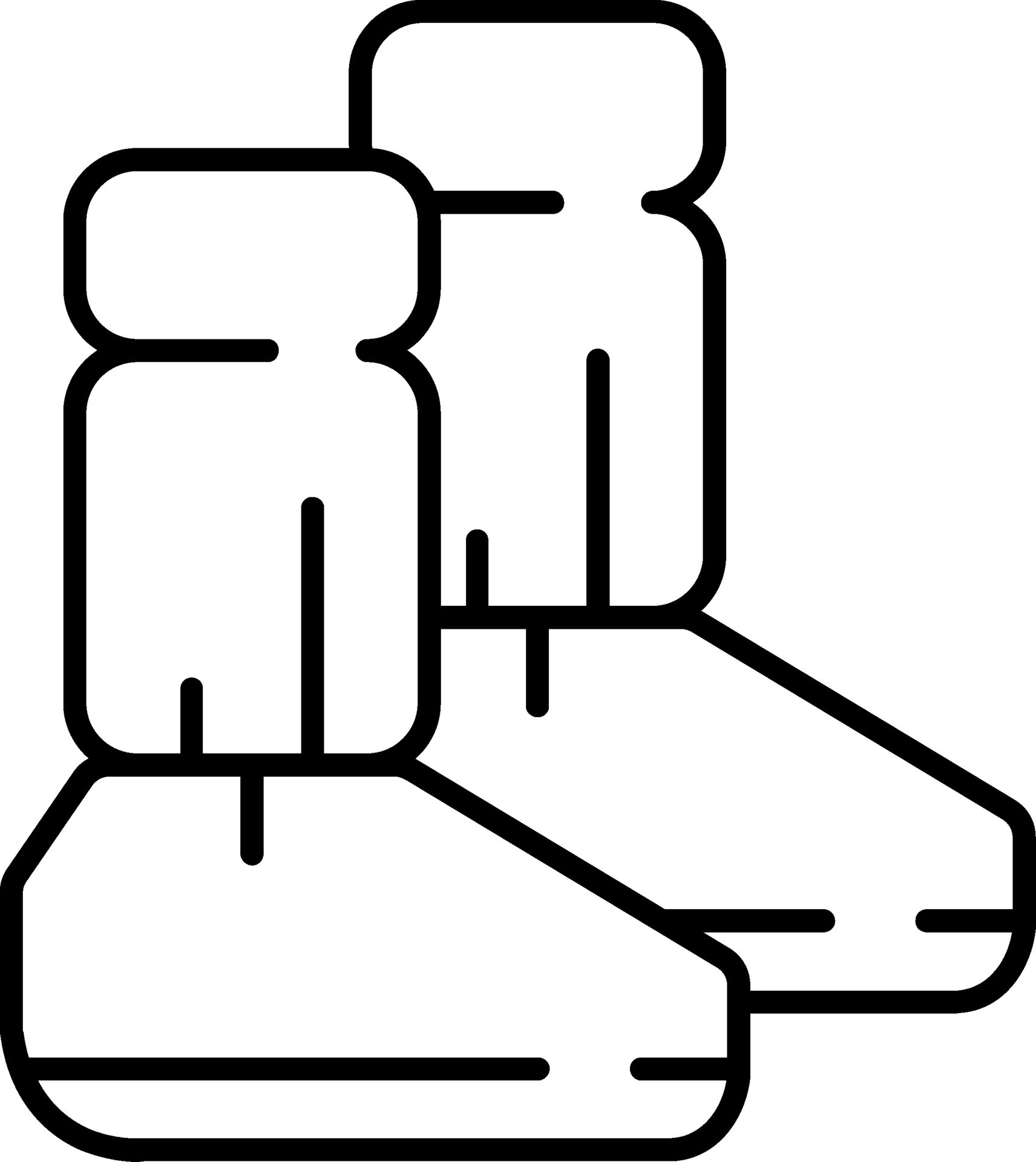 Medical Boots Line Icon 49259210 Vector Art at Vecteezy