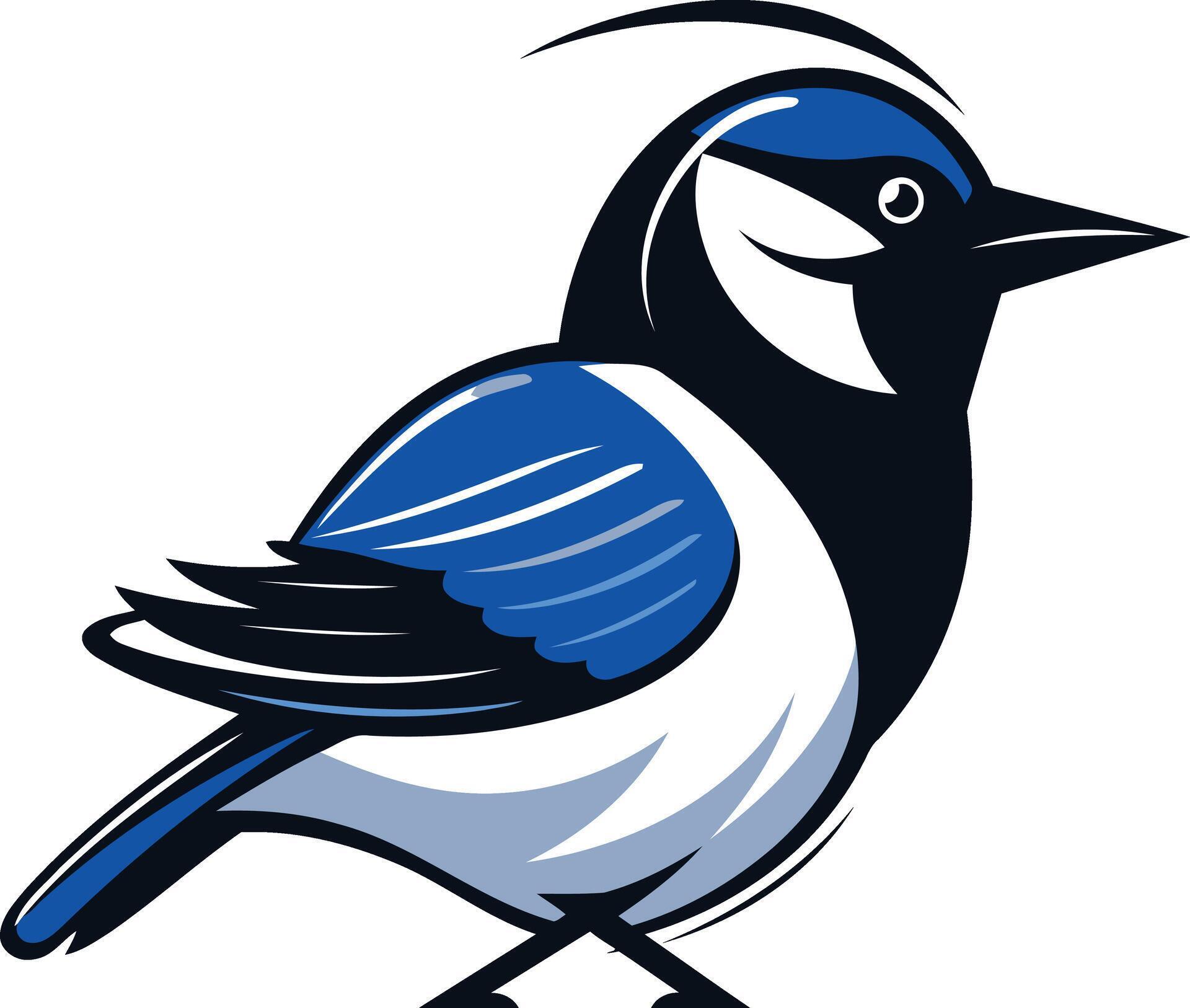 Blue Jay Cartoon Illustration 49263881 Vector Art At Vecteezy