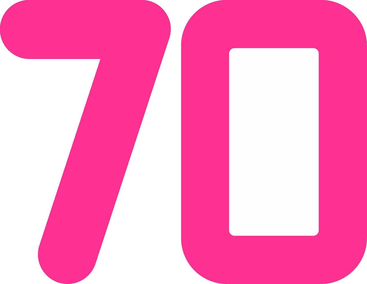 Seventy Flat Icon 49266882 Vector Art at Vecteezy Seventy Flat Icon 49266882 Vector Art at Vecteezy