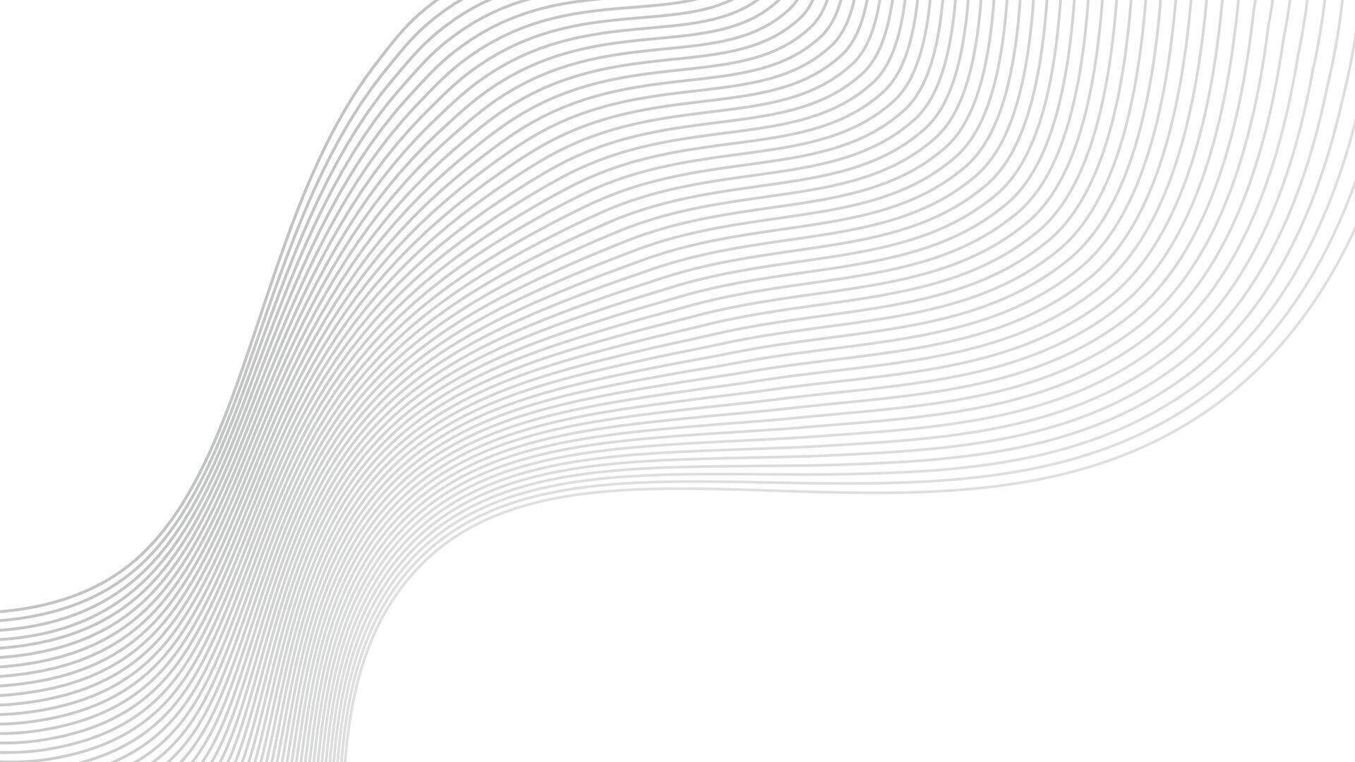 Abstract digital thin wavy line art background 49287075 Vector Art at ...