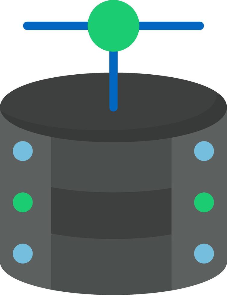 Data Flat Icon 49288604 Vector Art at Vecteezy