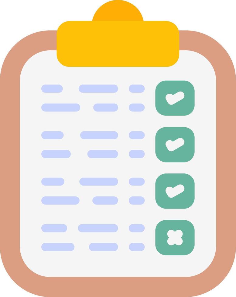 Tasks Flat Icon 49289829 Vector Art at Vecteezy