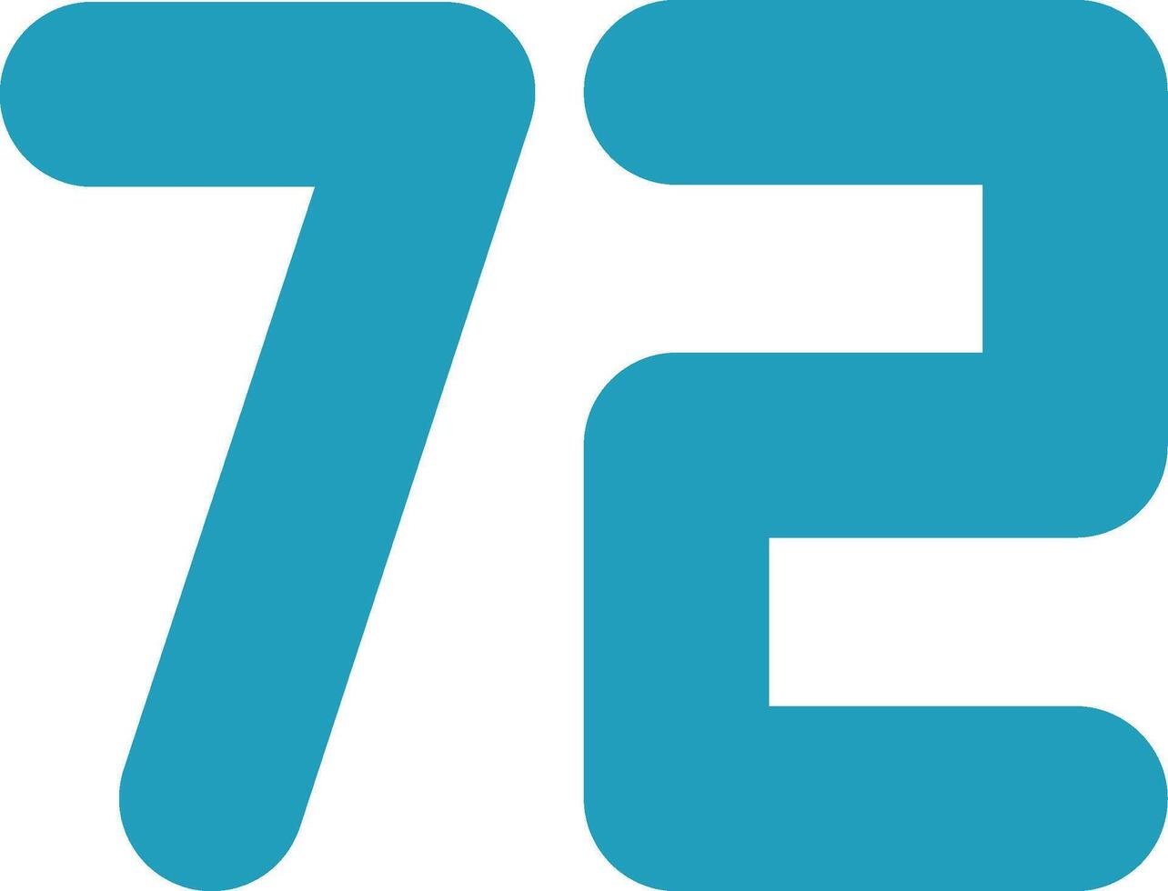 Seventy Two Flat Icon 49290372 Vector Art at Vecteezy Seventy Two Flat Icon 49290372 Vector Art at Vecteezy