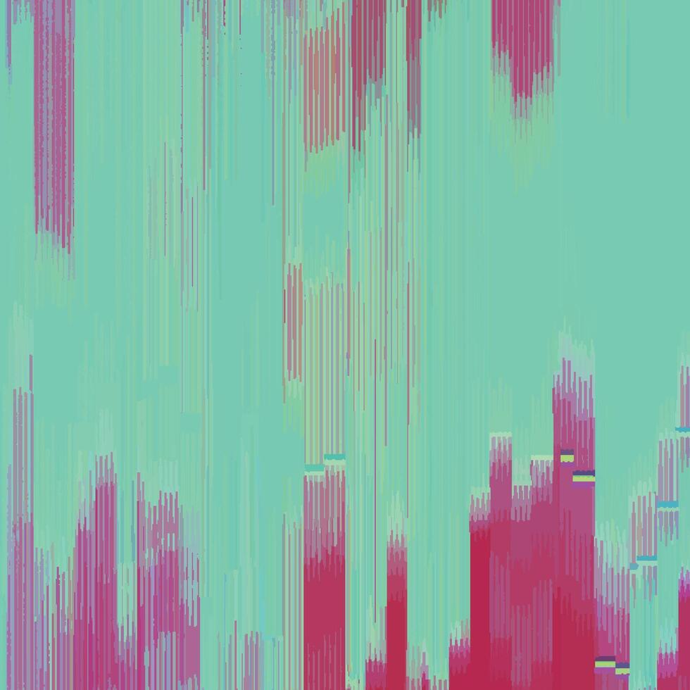 Big Data Abstract Pixels. Blue Glitch Noise Effect. Computer Memory Buffer Overflow Problem ...