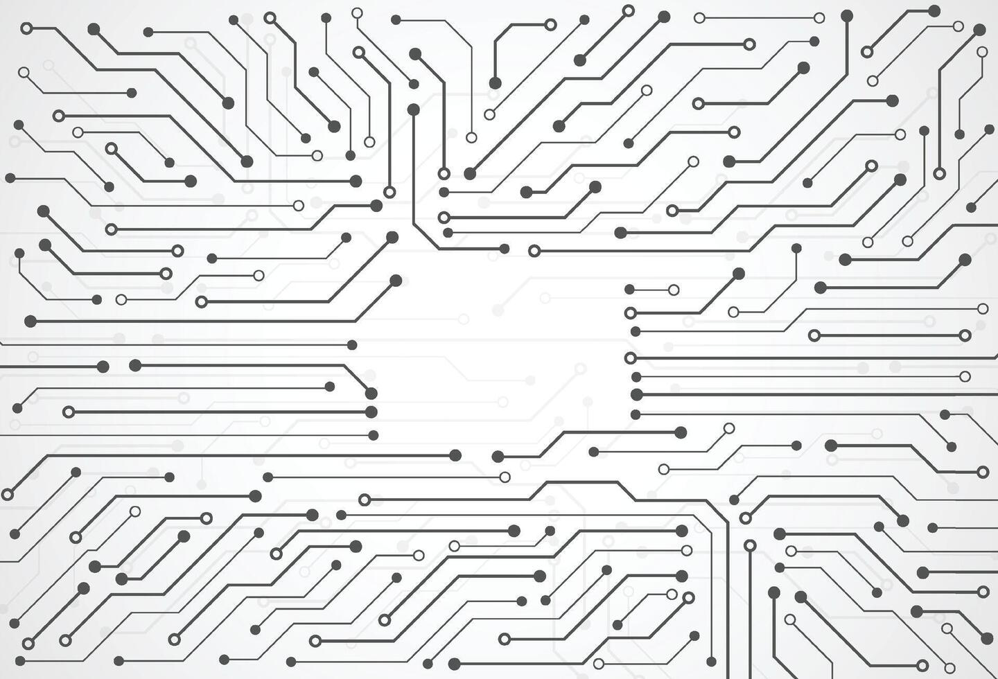 Abstract Digital Background With Technology Circuit Board Texture Electronic Motherboard
