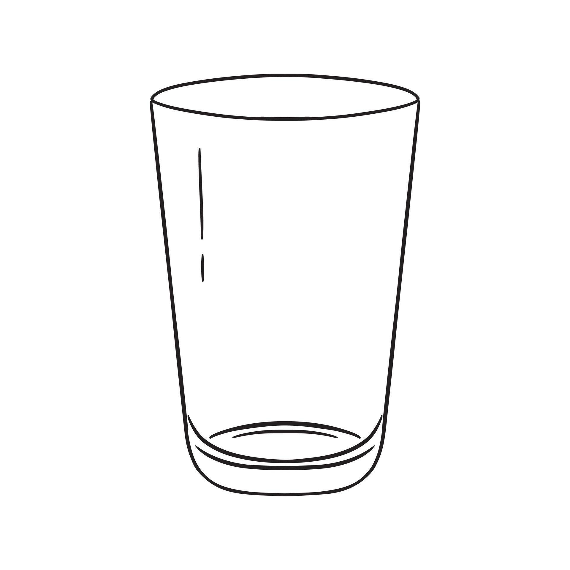 Drinking Glass Line Art 49301649 Vector Art At Vecteezy