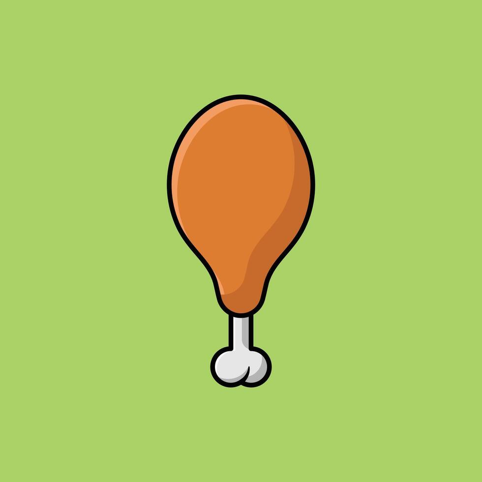 Chicken Thighs Cartoon Chicken Thighs Illustration 49328958 Vector Art At Vecteezy