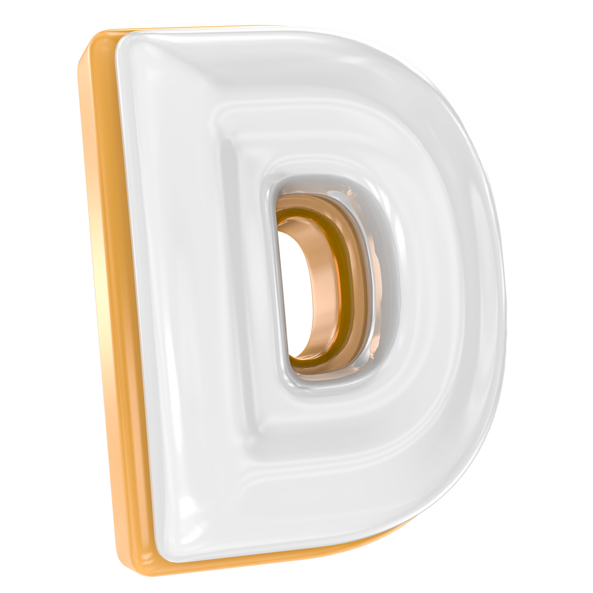 Marrón Con Blanco Fuente Letra Re 3d Hacer Ilustración Aislado 49329582 Png