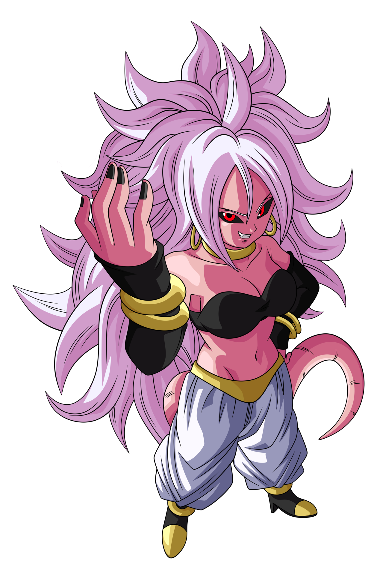 Majin Androide 21 Render 49350776 Png