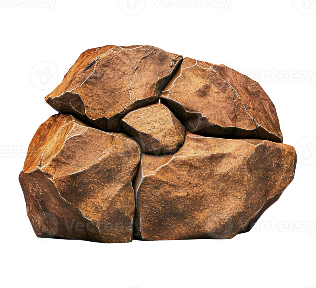 Brick color stack of rocks isolated 49352781 PNG Brick color stack of rocks isolated 49352781 PNG