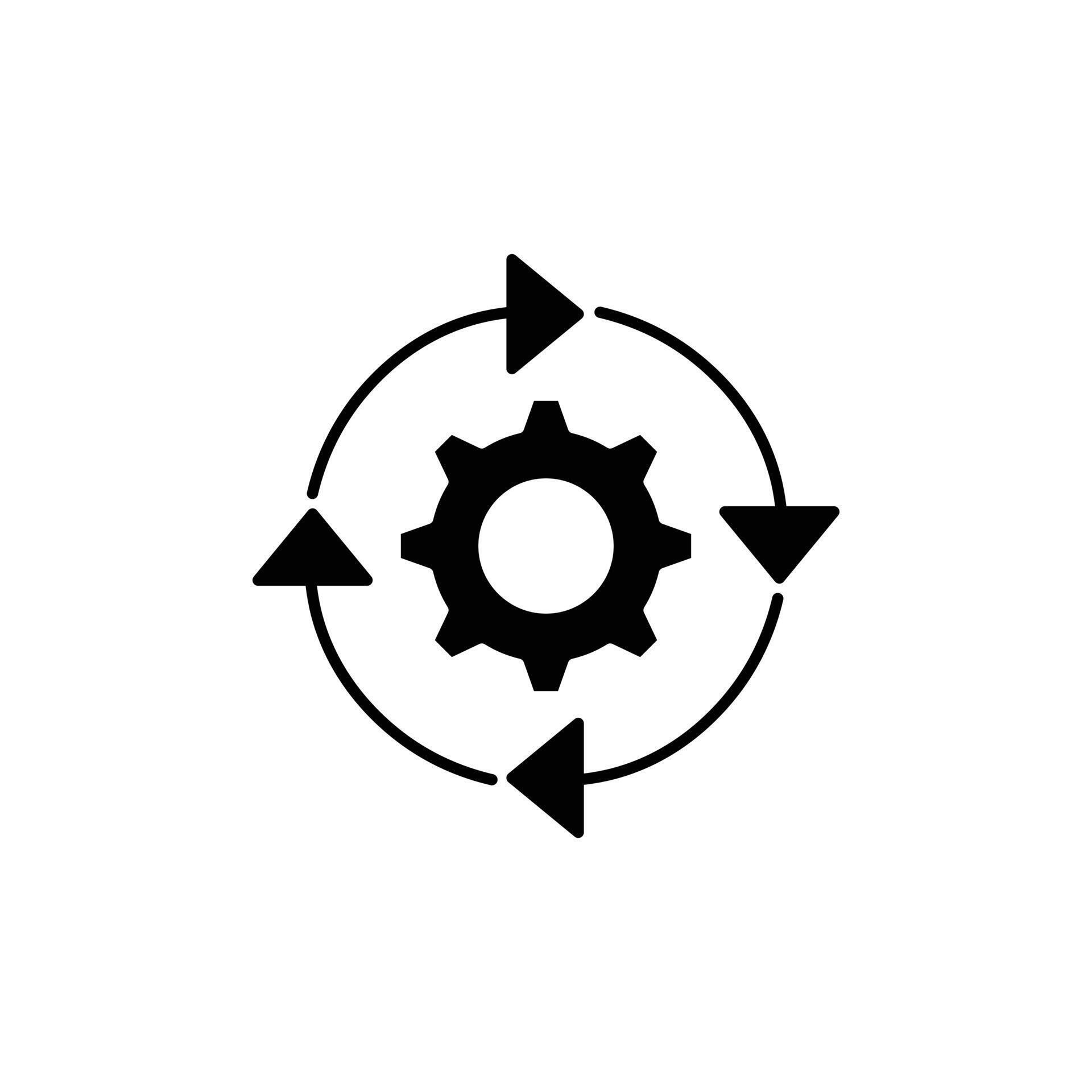 Workflow process icon 49354132 Vector Art at Vecteezy