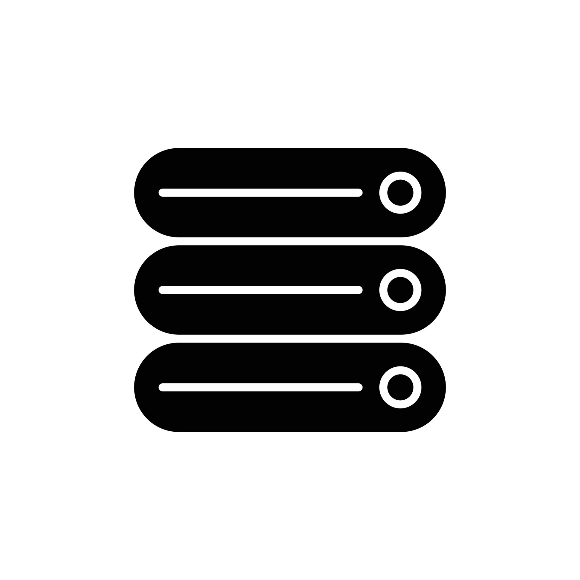 Database Icon Set Cylinder Server Data Storage Symbol Hdd Cloud Database Pictogram In Black