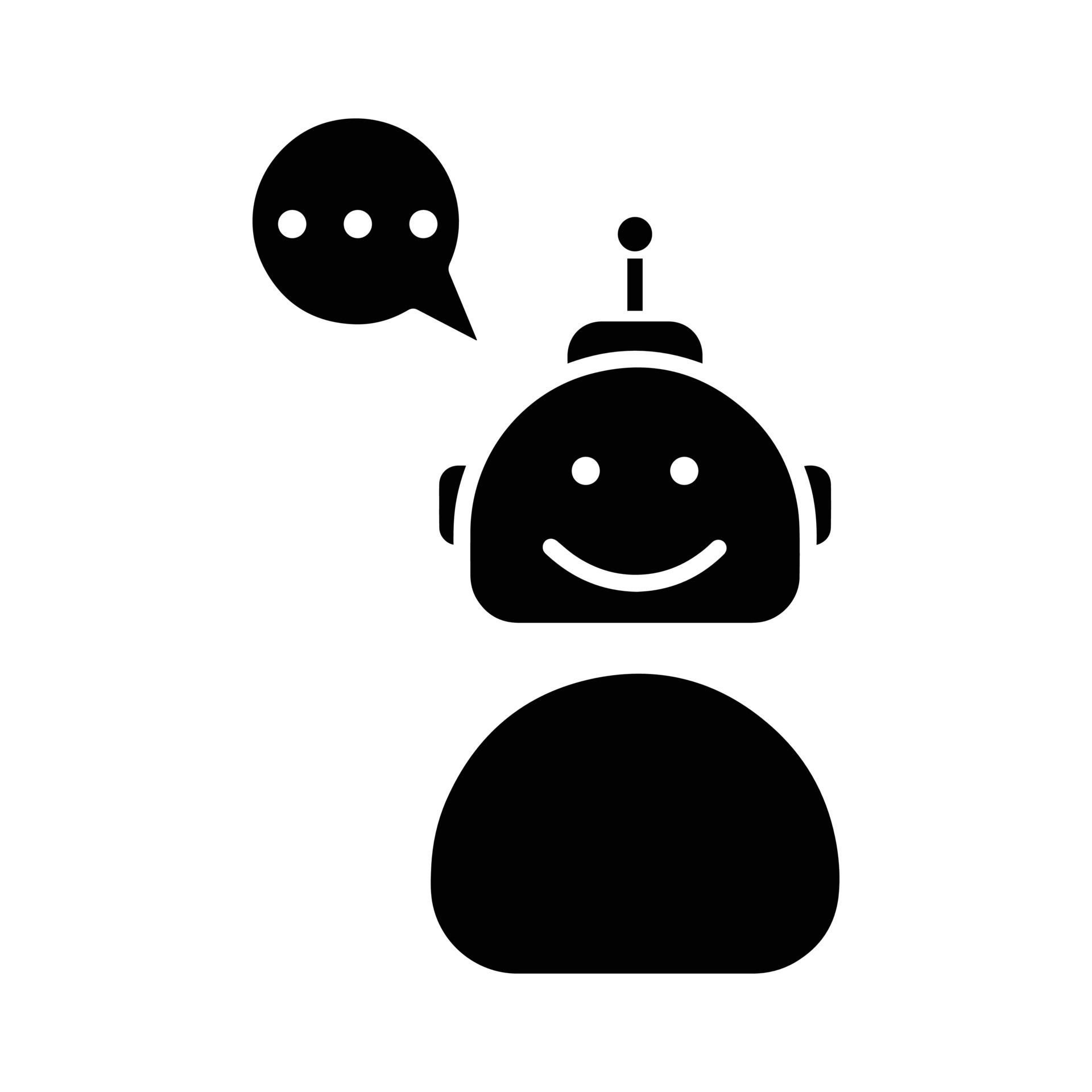 Chatbot Speech Bubble Icon 49359166 Vector Art At Vecteezy
