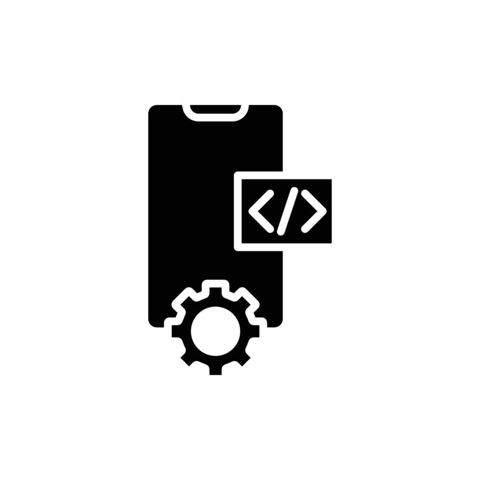 Mobile app development icon 49359291 Vector Art at Vecteezy