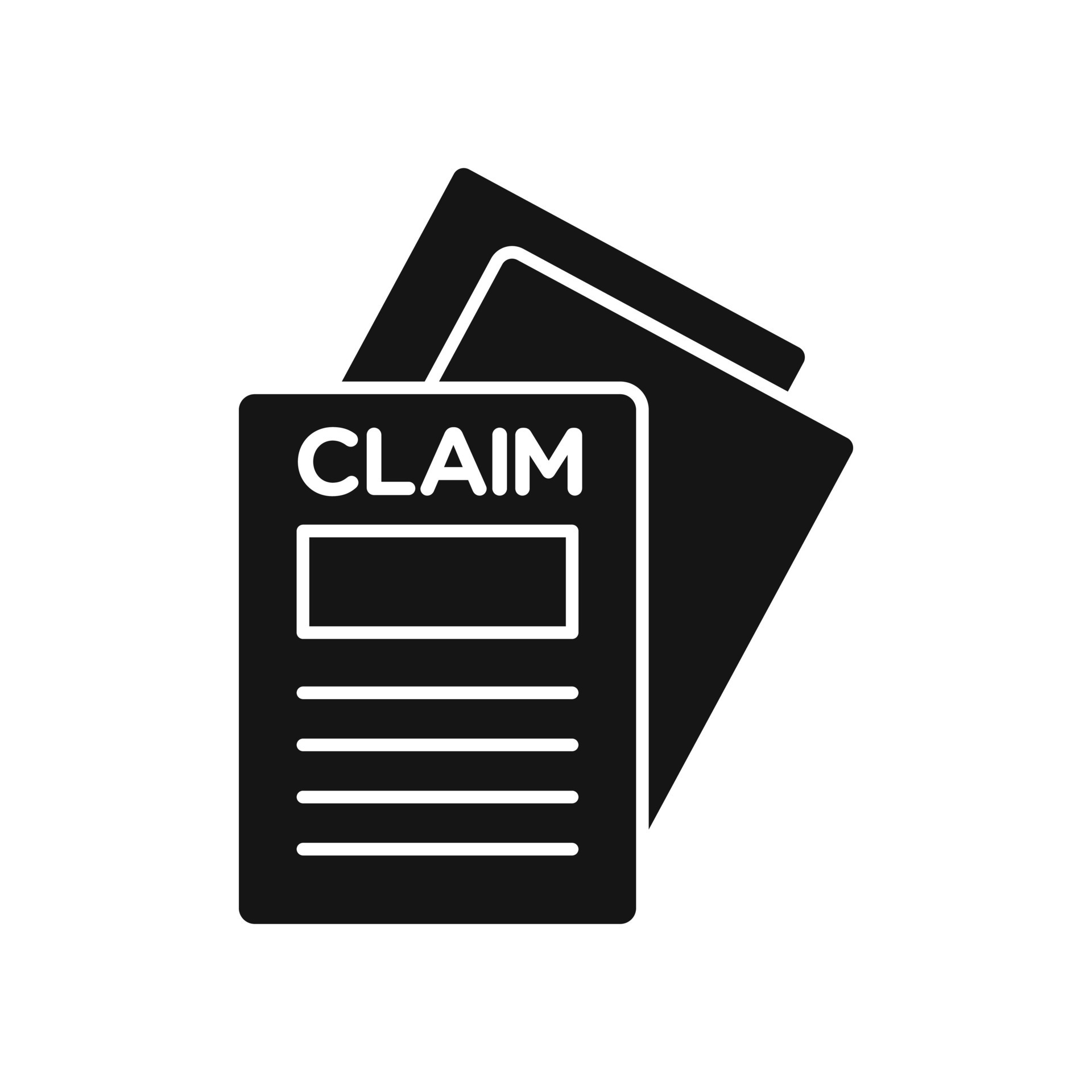 claims icon symbol on white background. 49359989 Vector Art at Vecteezy