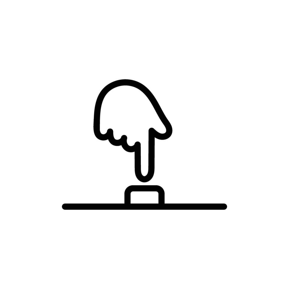 Hand push button icon 49360811 Vector Art at Vecteezy Hand push button icon 49360811 Vector Art at Vecteezy