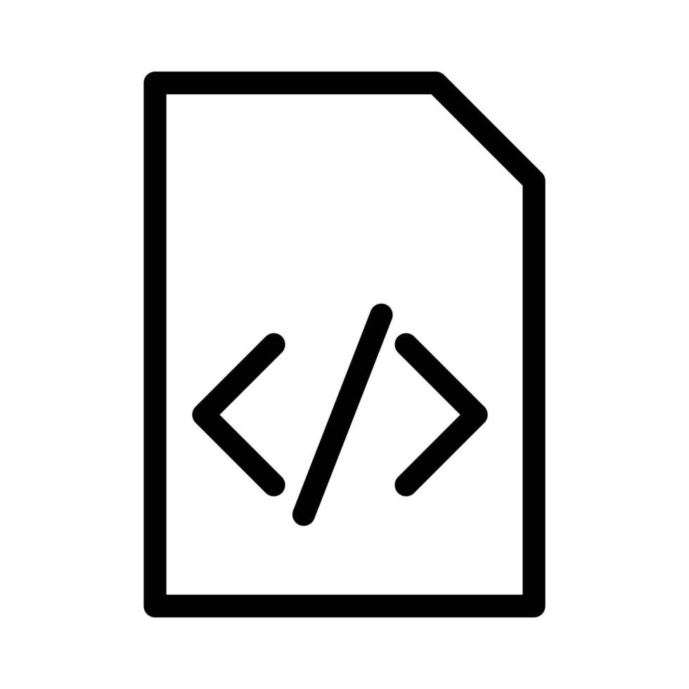 Html Script Icon 49361282 Vector Art At Vecteezy