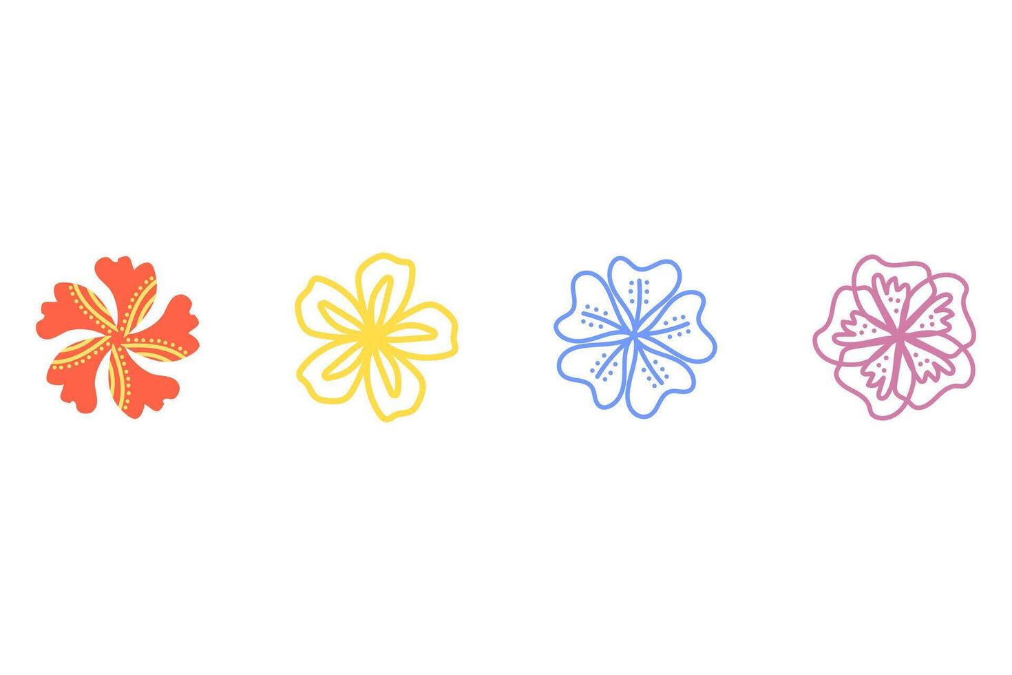 Botanical flower design set. Decorative floral icon 49382655 Vector Art ... Botanical flower design set. Decorative floral icon 49382655 Vector Art ...