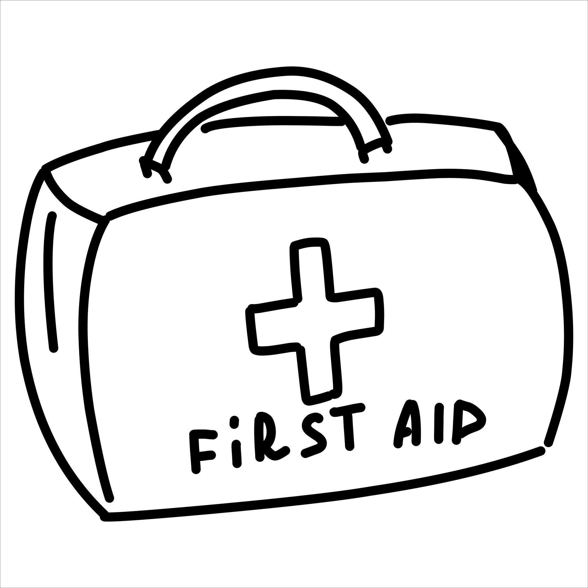 First aid kit hand drawn illustration 49388245 Vector Art at Vecteezy First aid kit hand drawn illustration 49388245 Vector Art at Vecteezy