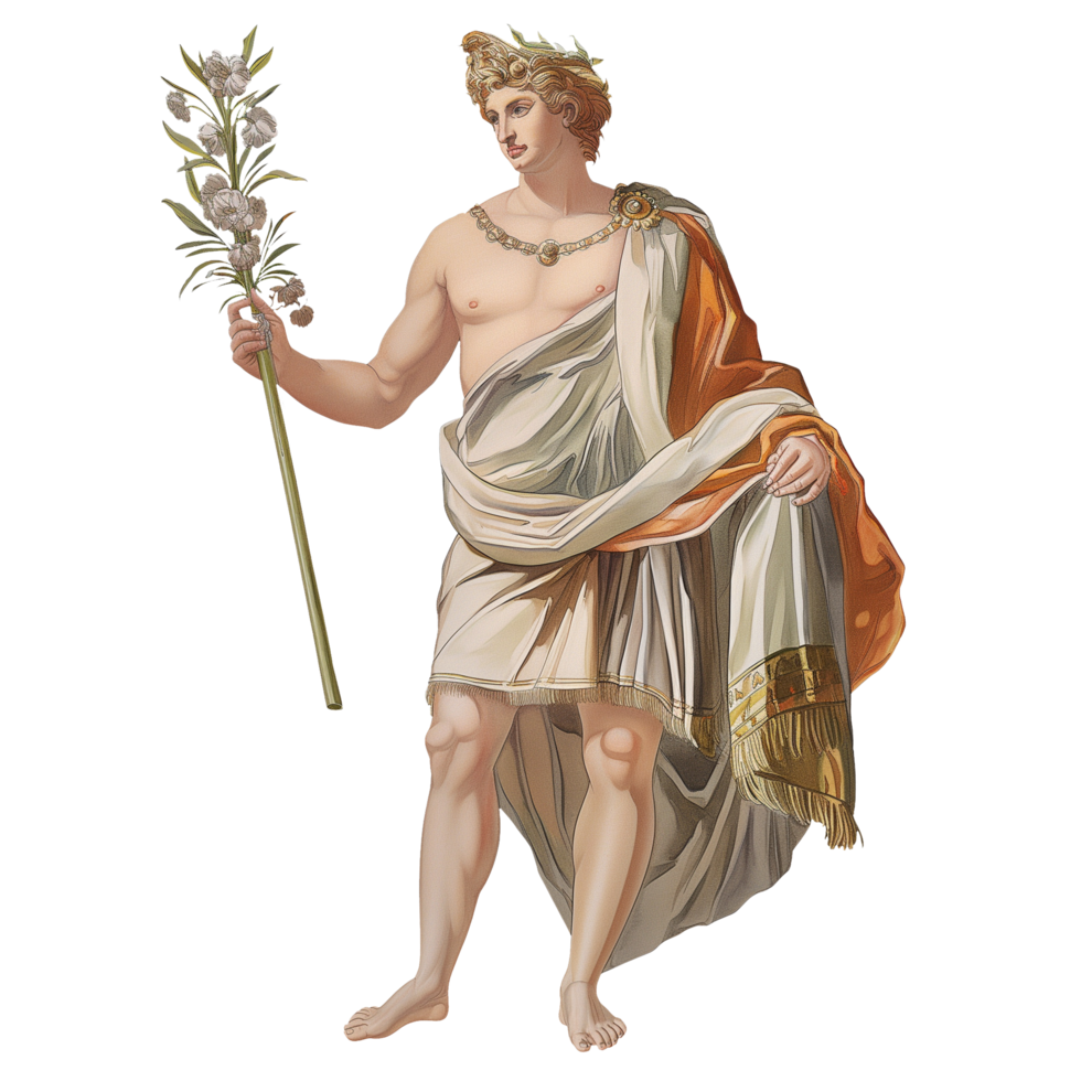 Apollo God Greek God Watercolor 49392113 Png