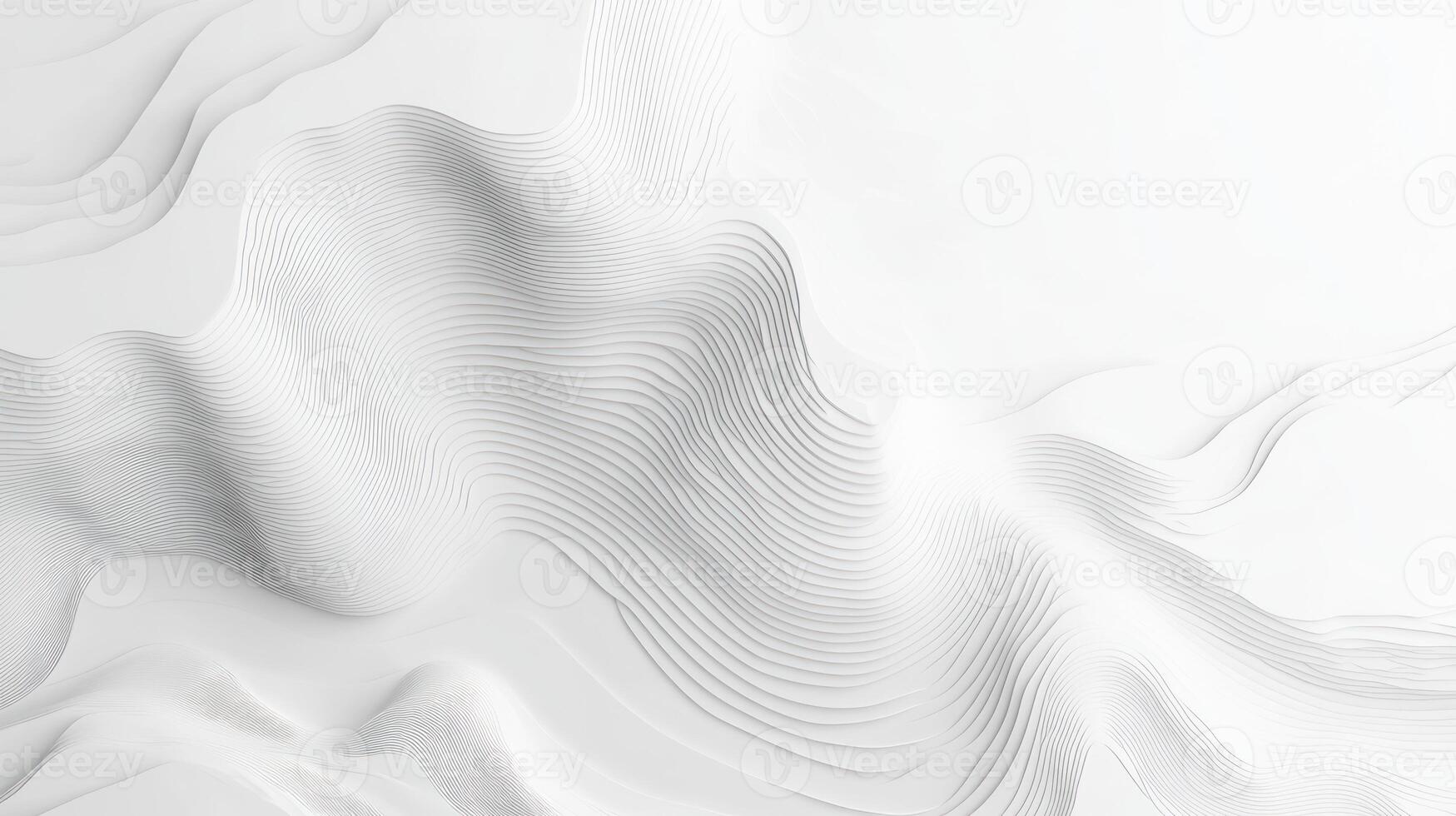 Abstract White Wavy Lines Background 49407095 Stock Photo at Vecteezy