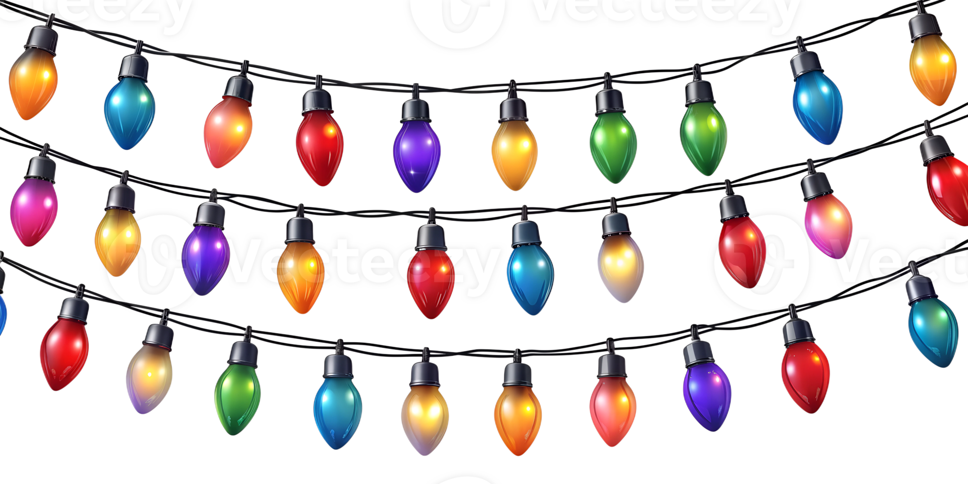 bright Christmas string lights decoration transparent 49413509 PNG