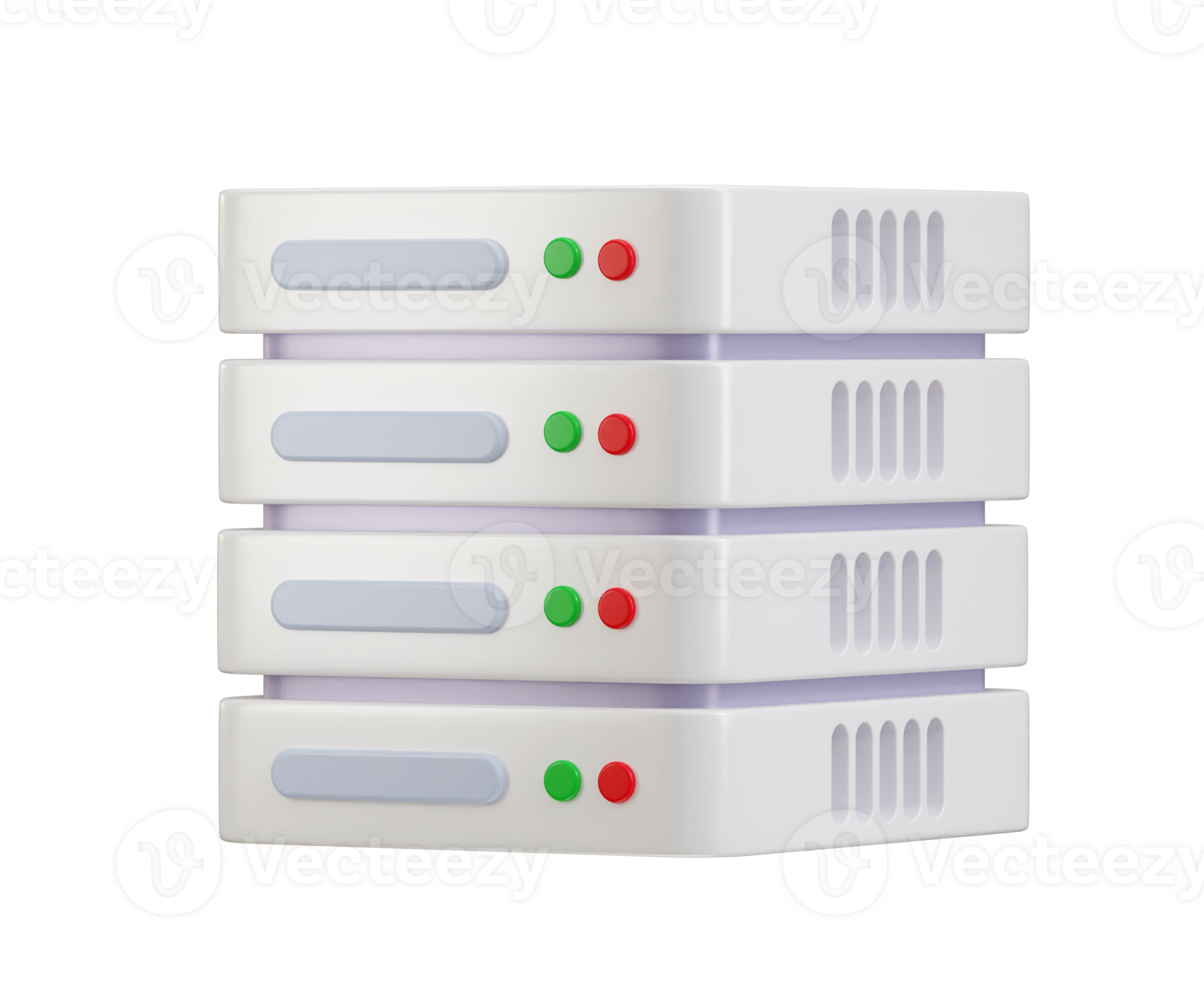 Data Center Server 3d Icon Server Data Web Hosting Cloud Storage Icon 3d Render 49421215 Png