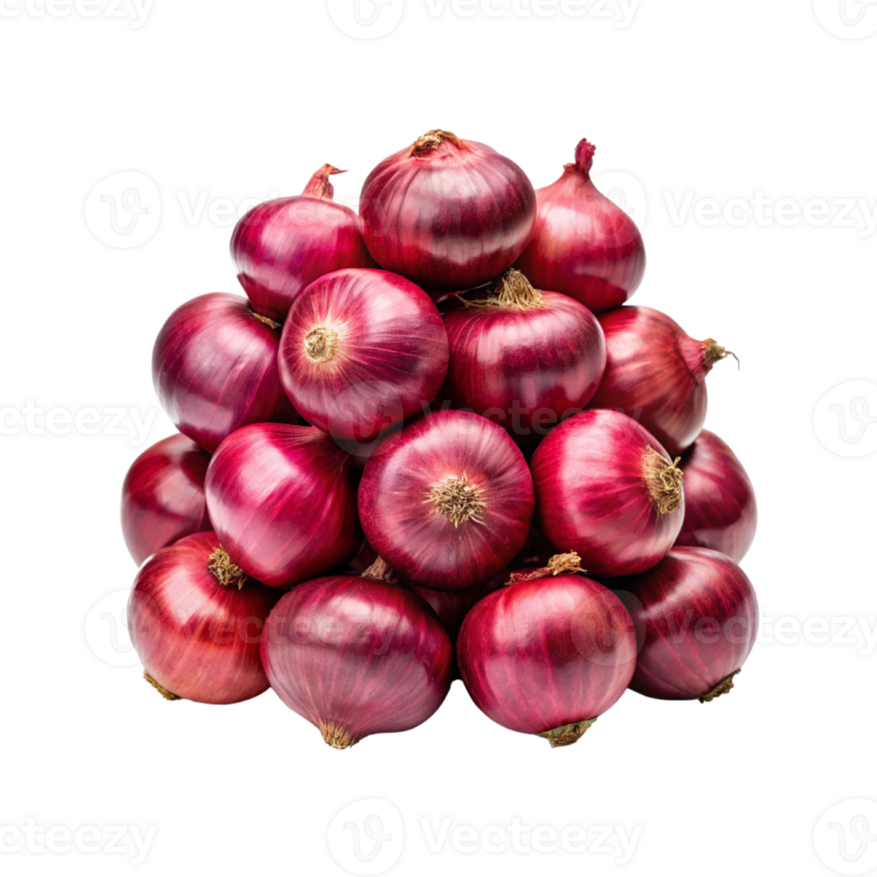 a pile of Red Onions 49423083 PNG