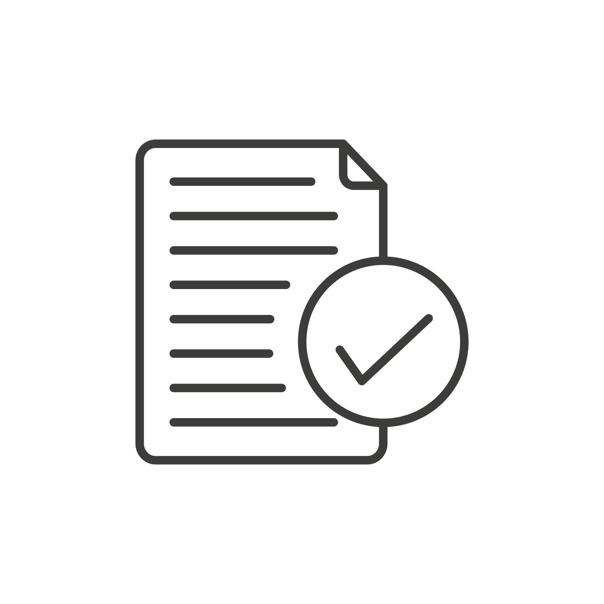 Accept document icon 49429246 Vector Art at Vecteezy