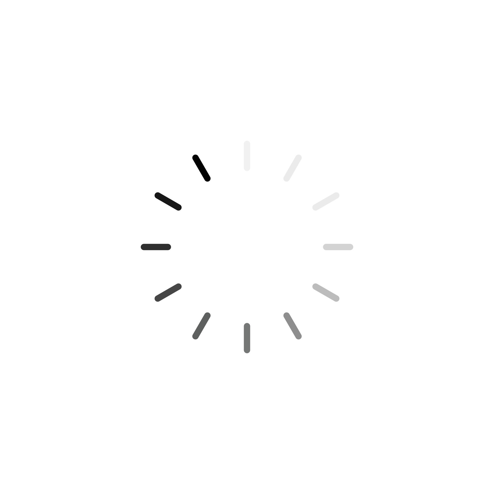 Loading icon set. screen load progress wait circle symbol. web buffer loader sign. computer ...