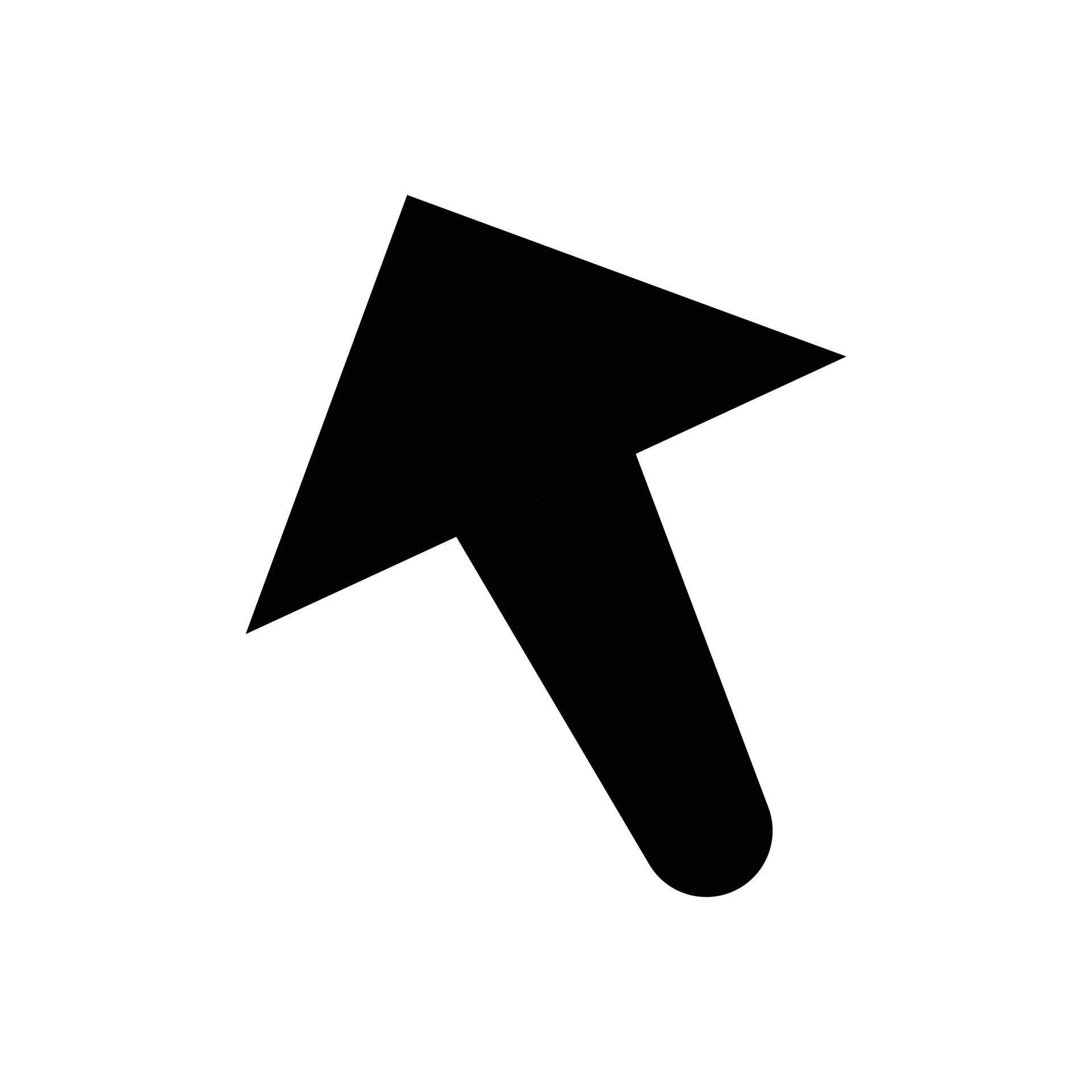 Cursor Icon Set Click Arrow Symbol Web Mouse Pointer Sign In Black