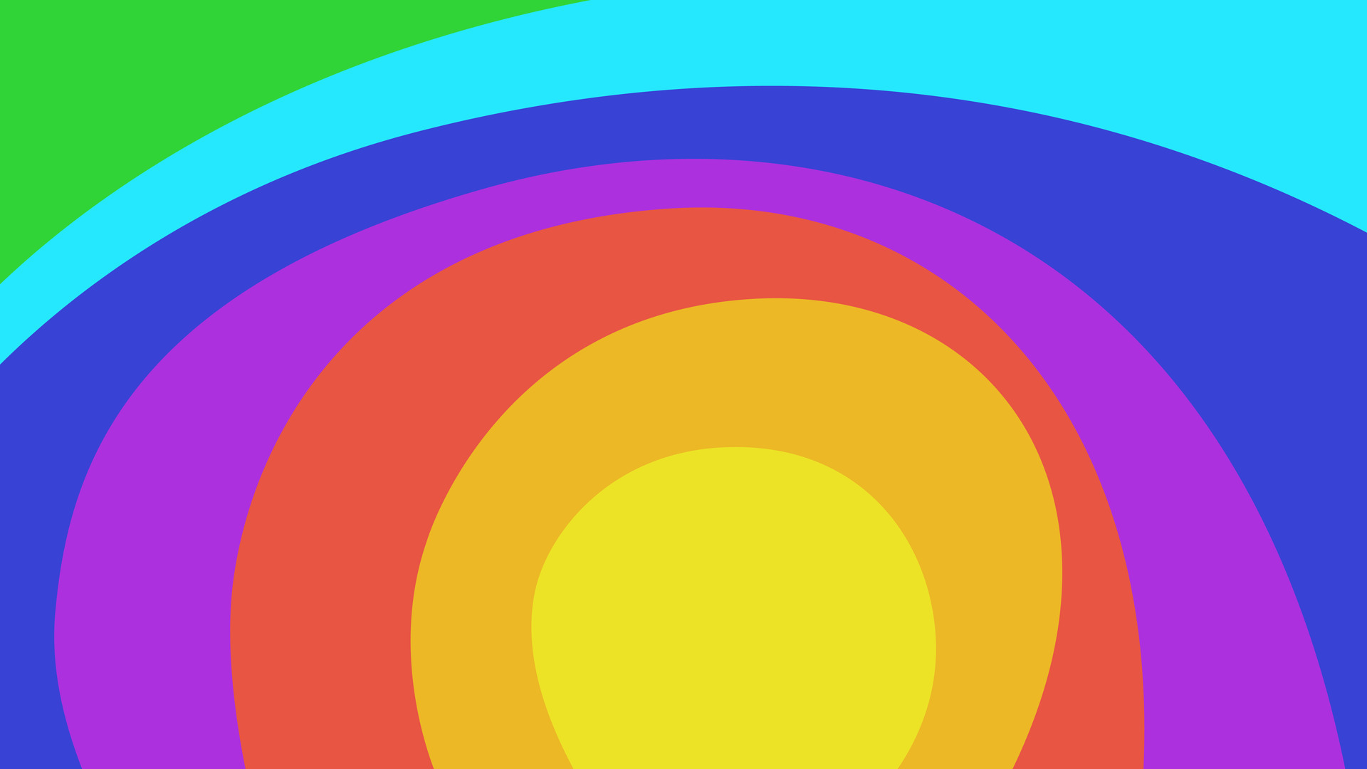 Colorful Rainbow Concentric Circles Illustration 49457325 Vector Art At Vecteezy