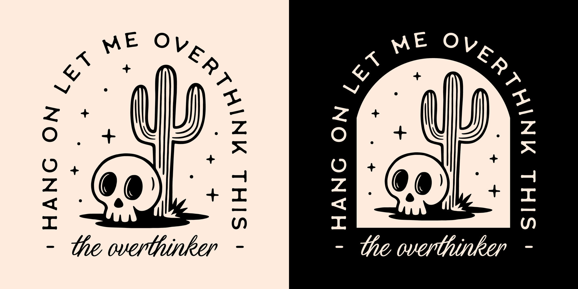 Overthinker Overthinking Hang On Let Me Overthink This Funny Humor