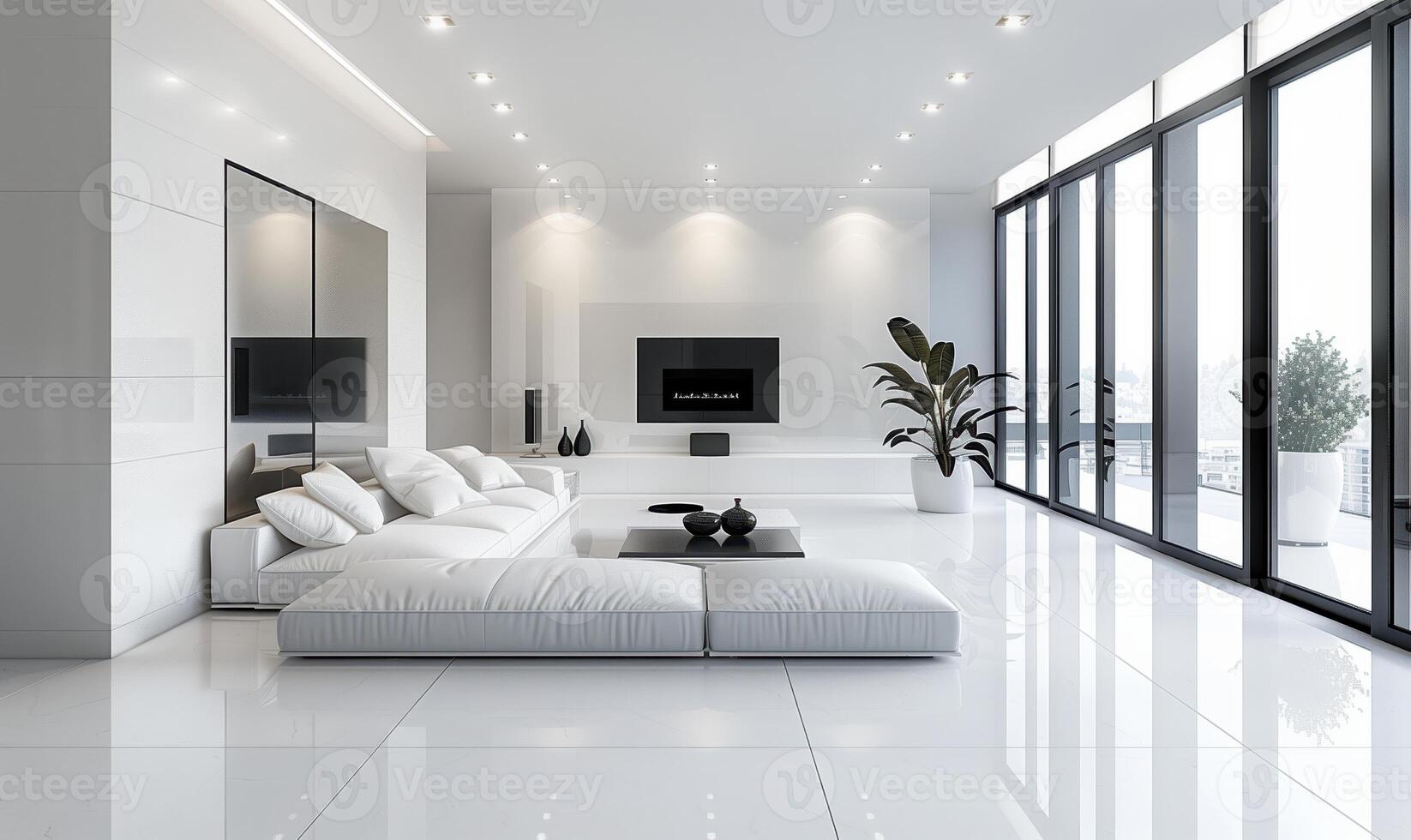 Modern Architecture White Interior 35 Modern Living Room Ideas For A