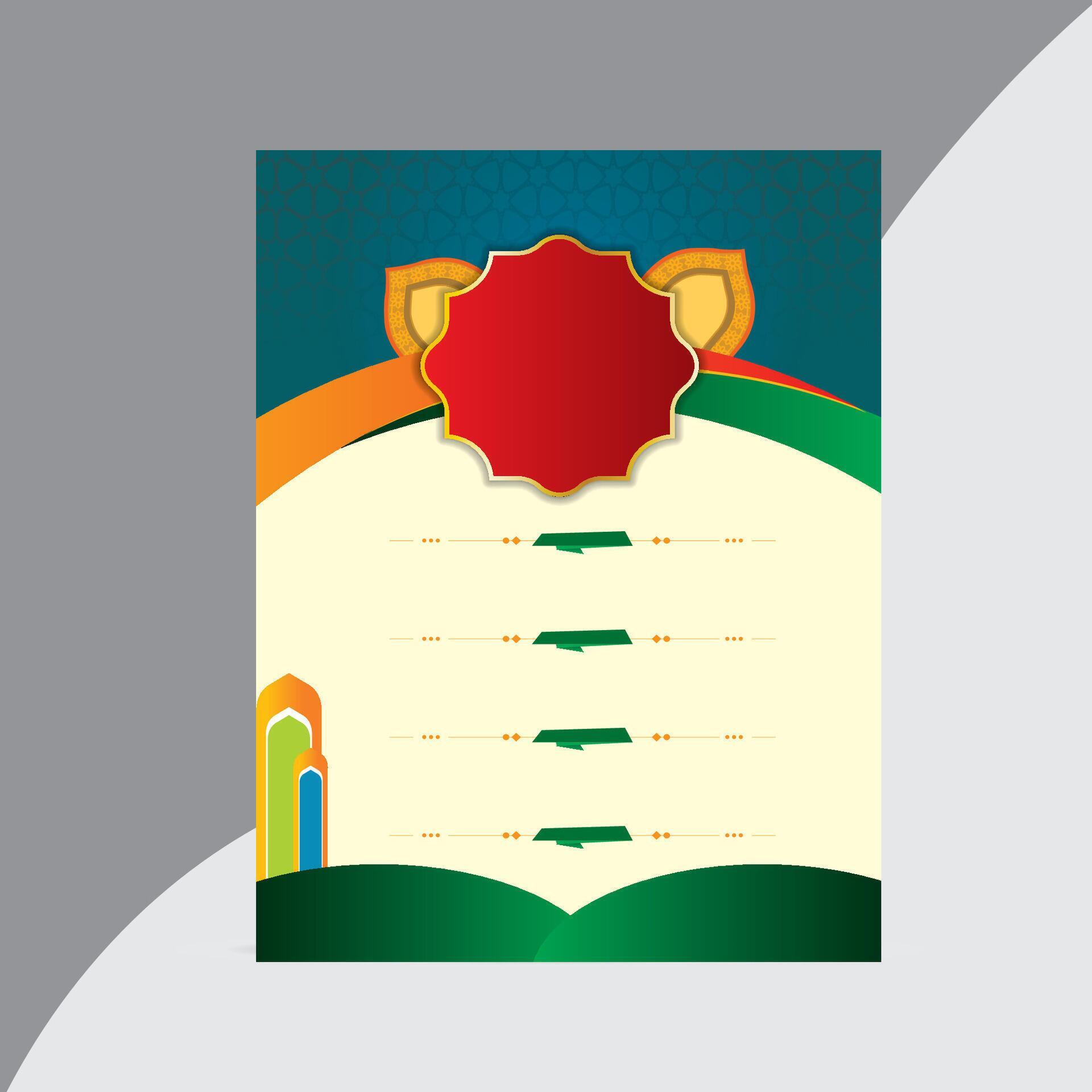 Waz mahfil poster Islamic flyer design template free download Free ...