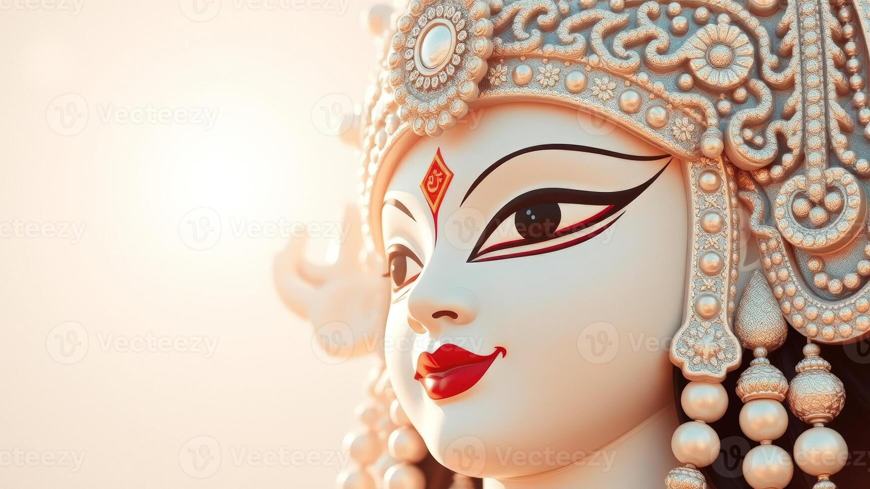 Goddess Durga Face