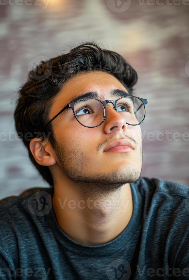 Glasses Profile Stock Photos, Images and Backgrounds for Free Download