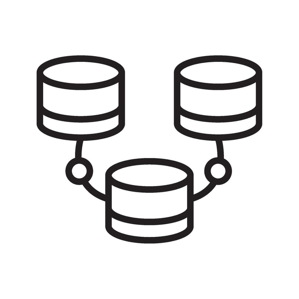 Database server icon illustration 49496477 Vector Art at Vecteezy