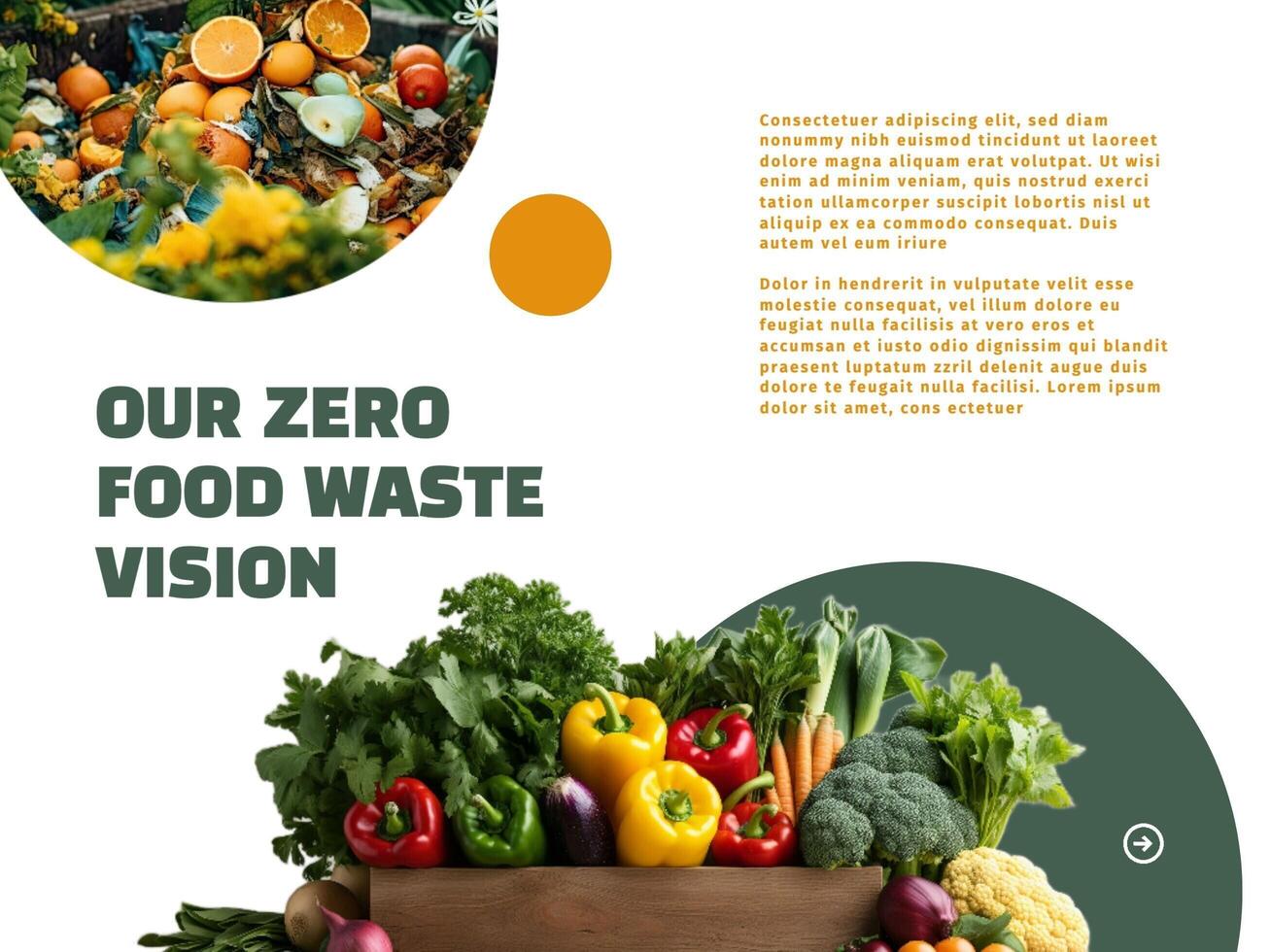 Food Waste Presentation Template 49513214 Template