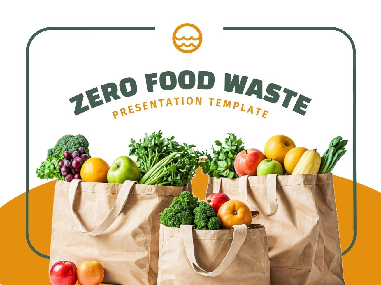 Food Waste Presentation Template 49513214 Template