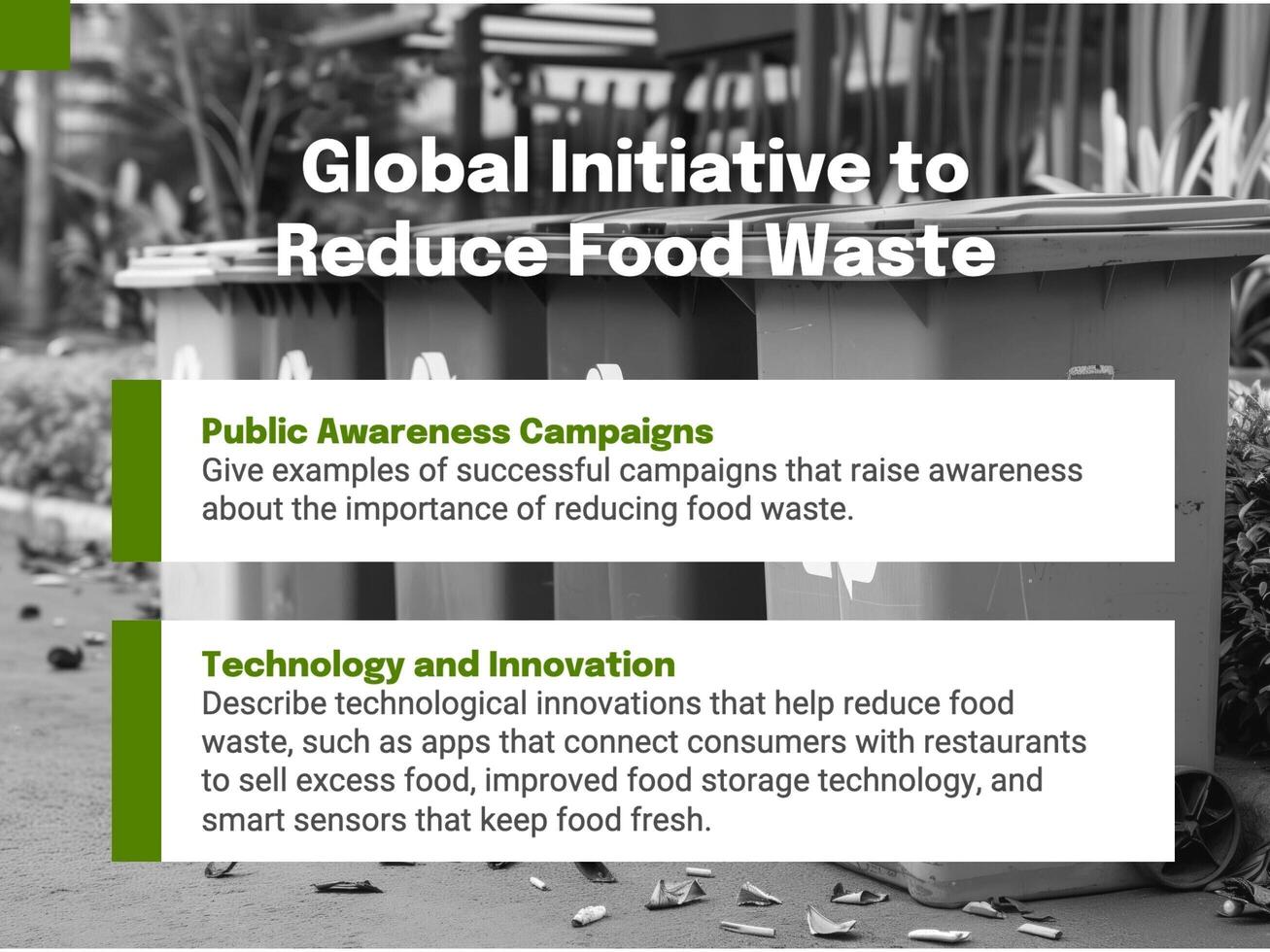 Reduce Food Waste Presentation 49513378 Template