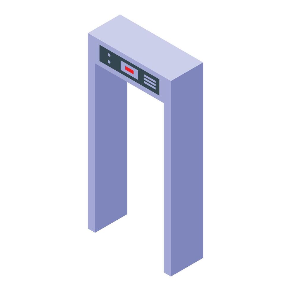 Metal Detector Gate Scanning For Weapons And Protecting From Attack 49525451 Vector Art At Vecteezy
