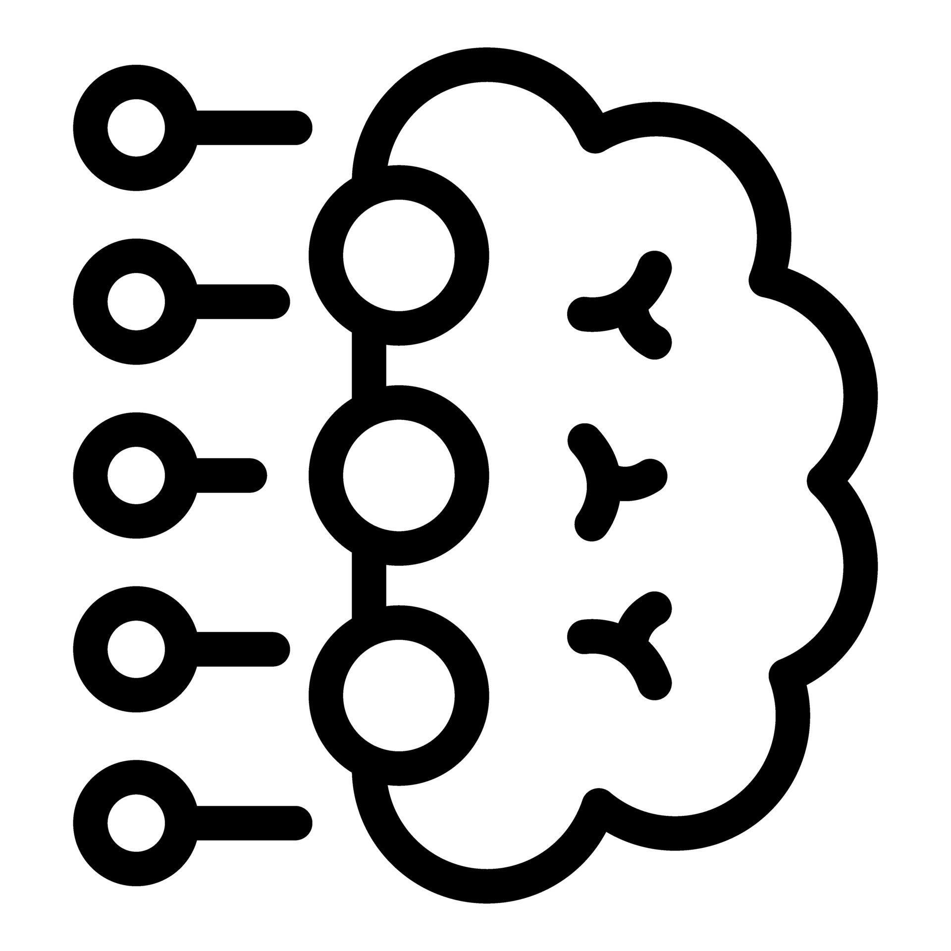 Neural network receiving multiple inputs from data points 49527162 Vector Art at Vecteezy